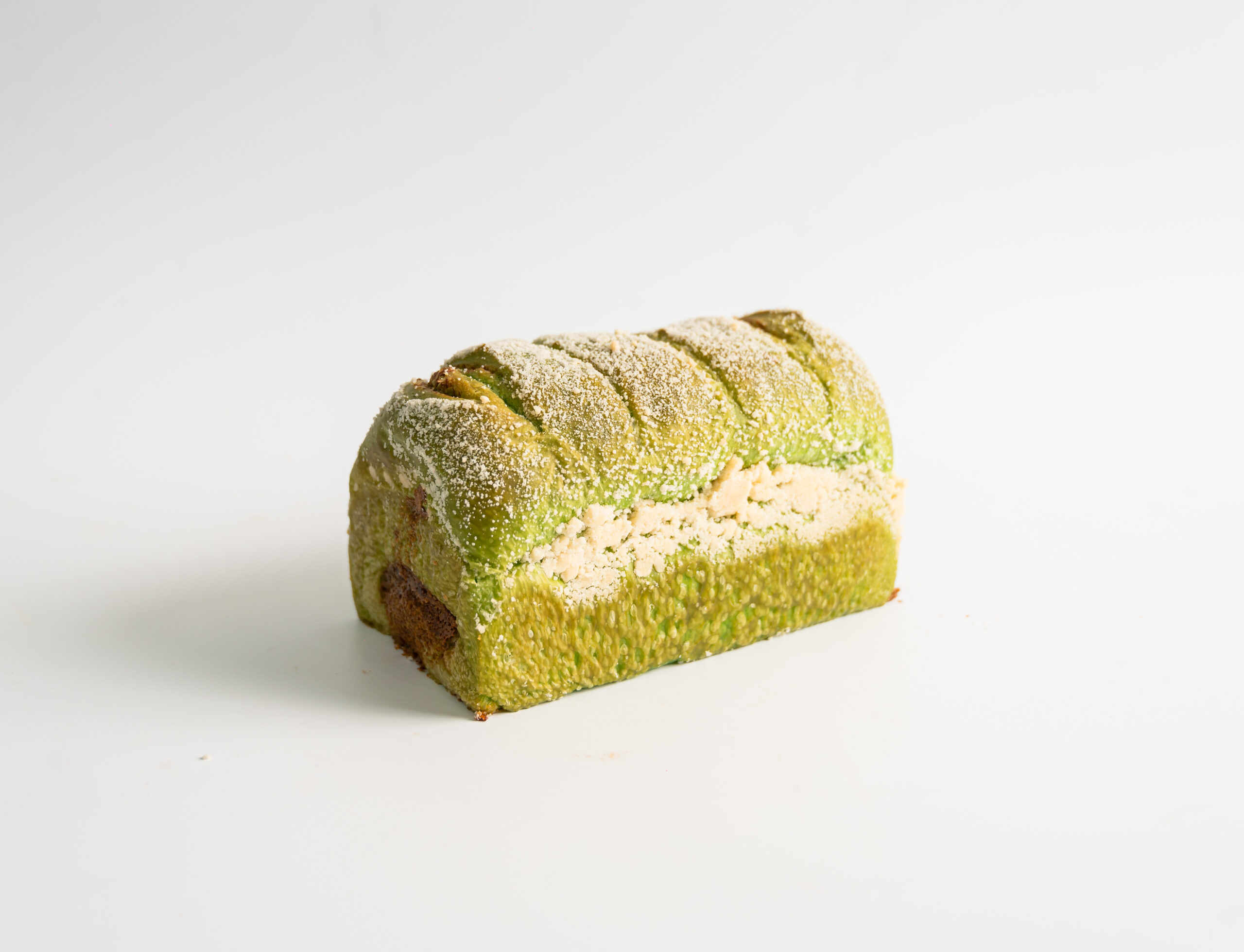 Matcha Red Bean Loaf | Doughkyo